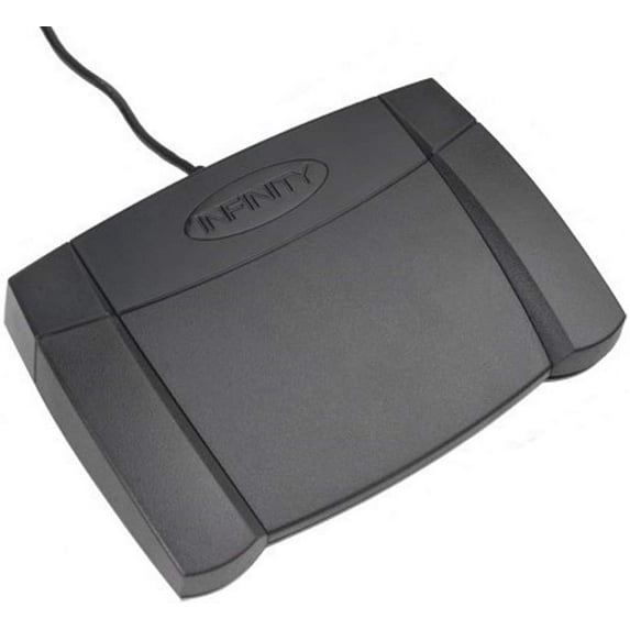 VEC Infinity 3 Digital USB Foot Pedal Control for Transcription and ...