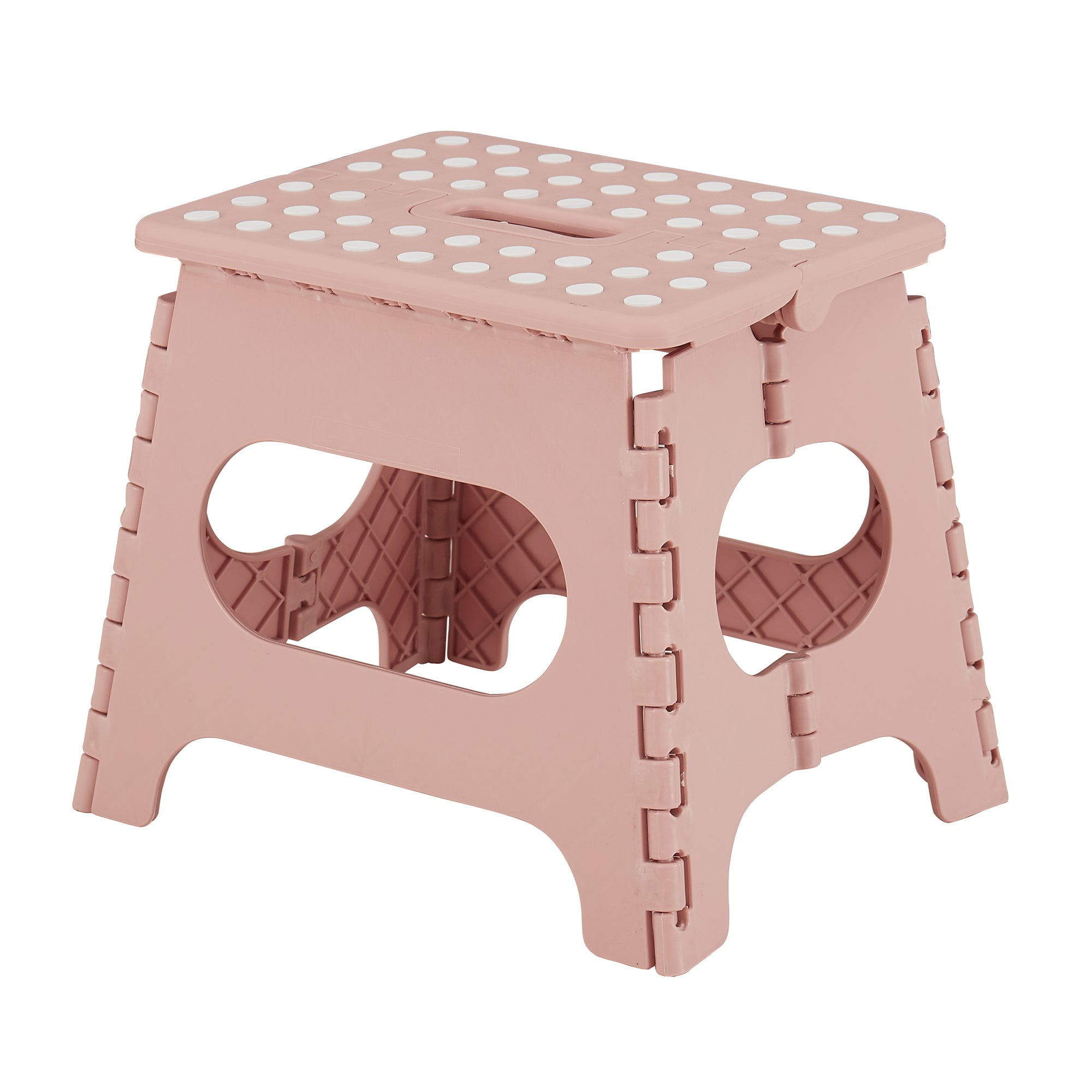 VECELO 11 inch Folding Step Stool, Heavy Duty Plastic Foldable Step ...