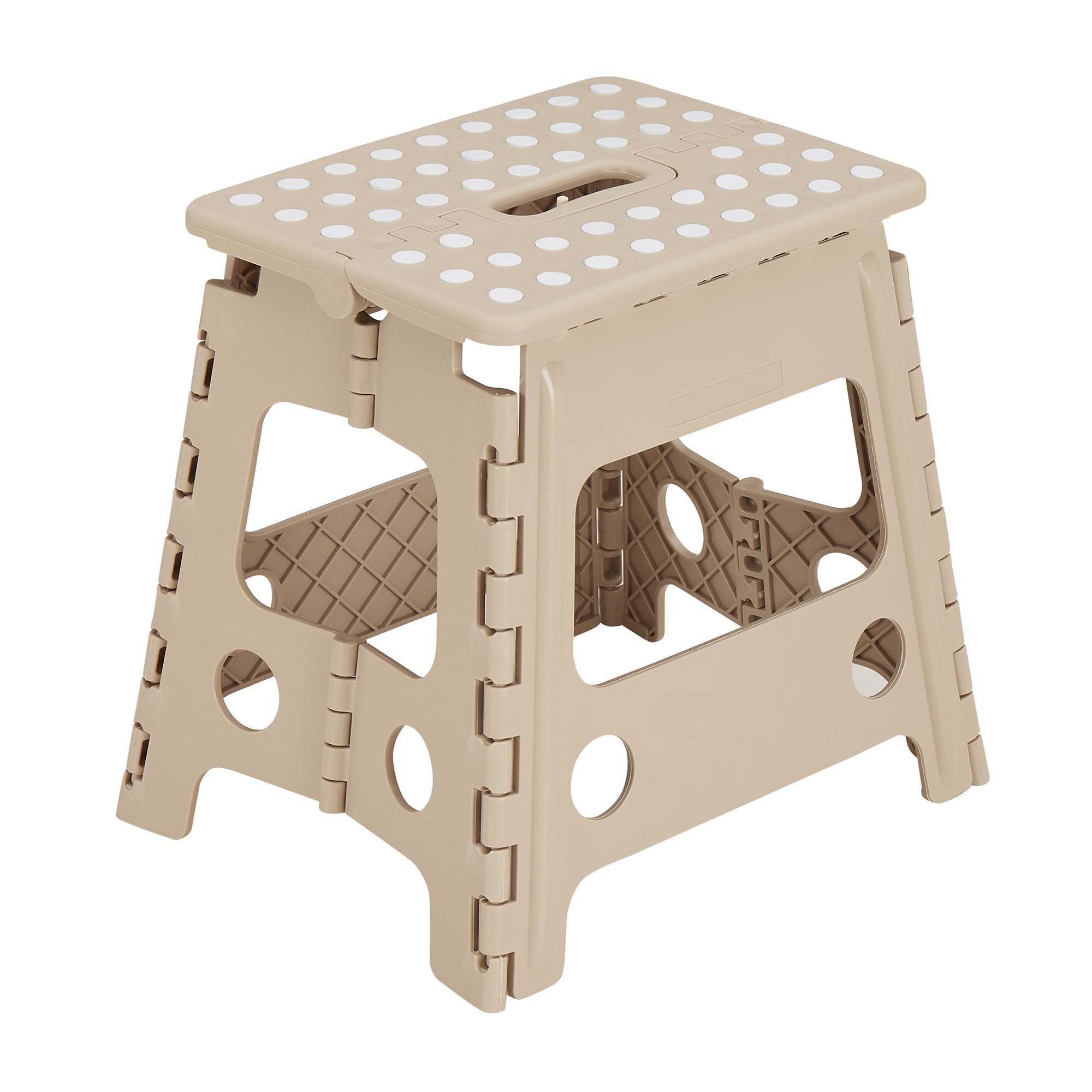 VECELO 13 inch Folding Step Stool, Heavy Duty Plastic Foldable Step ...