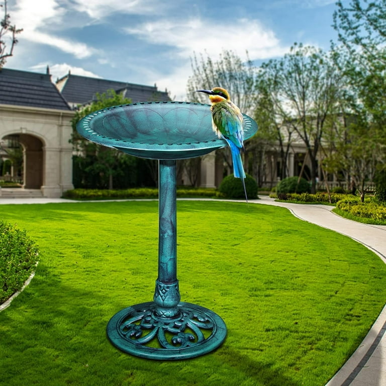 Garden Bird Bath Painting