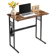 COMHOMA Small Computer Desk 32 Inch Writing Desk Metal Frame Modern ...
