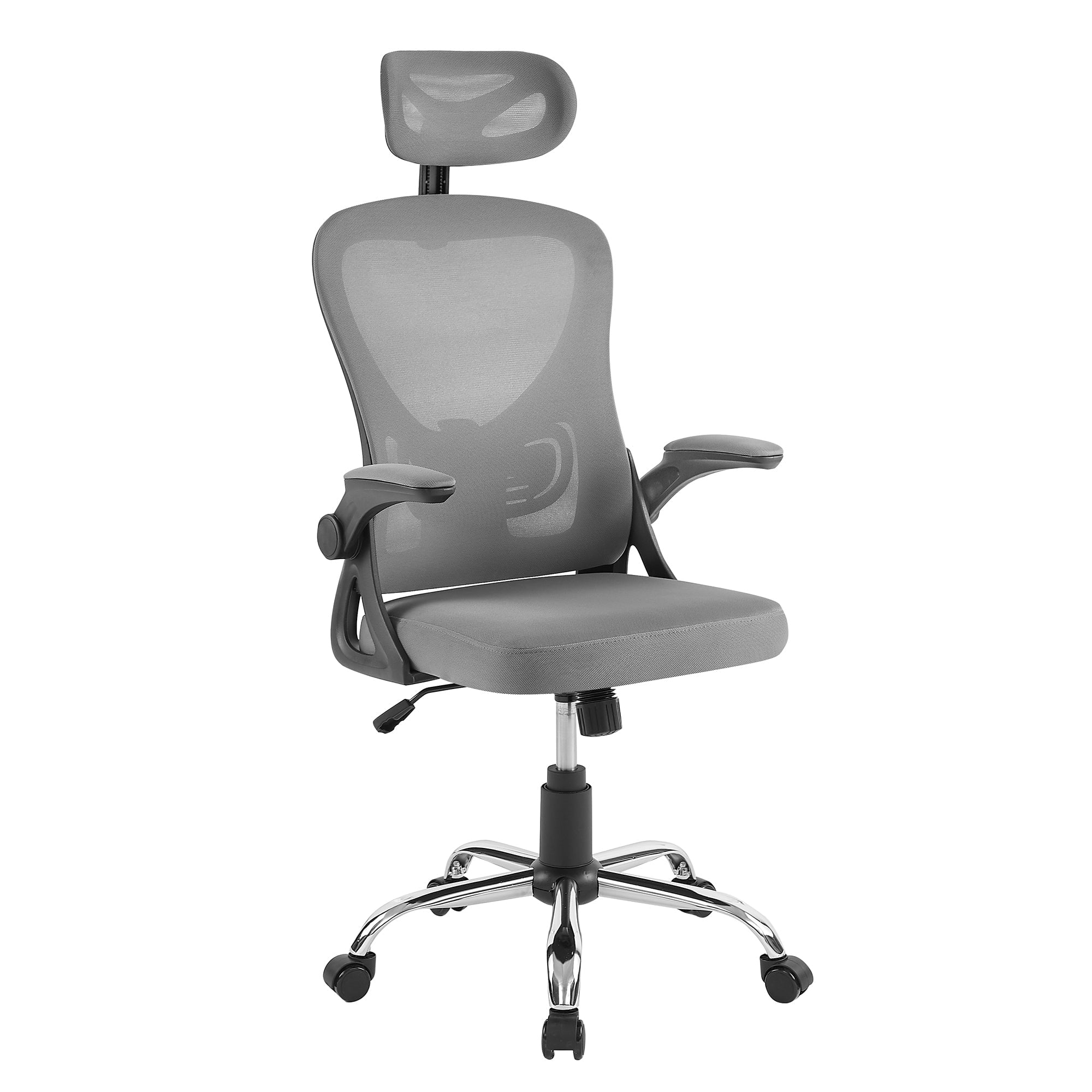 VECELO Ergonomic Office Chair, Swivel Mesh Computer Task Chair with ...