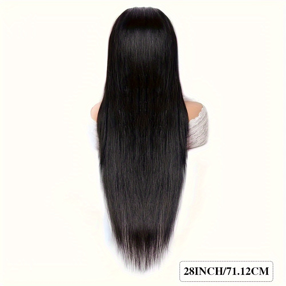 VECPIO 150 Density Wear And Go Glueless Wig Bone Straight 4x4 Lace ...