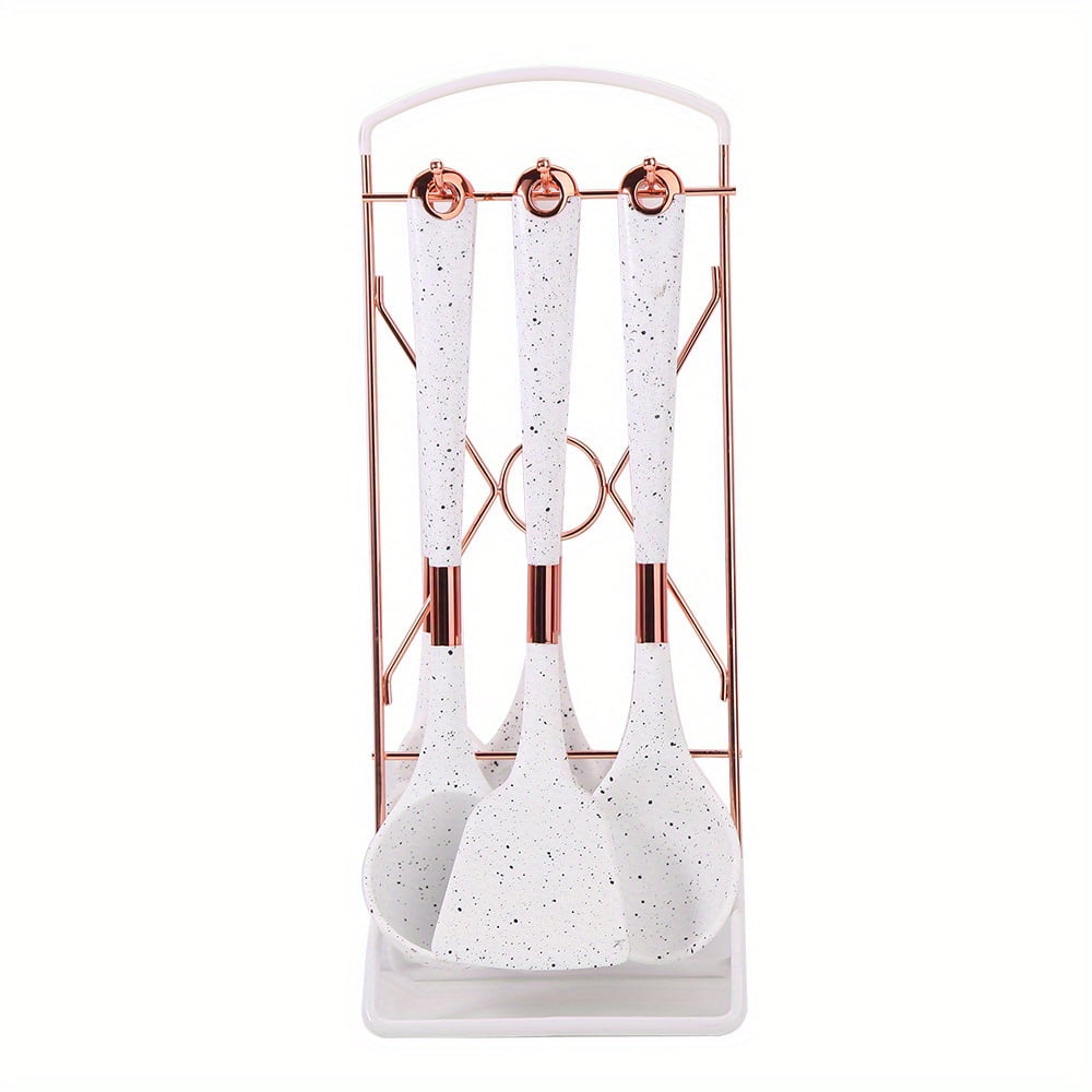 VECPIO 7-Piece Silicone Kitchen Utensil Set - Non-Stick Easy Clean for ...