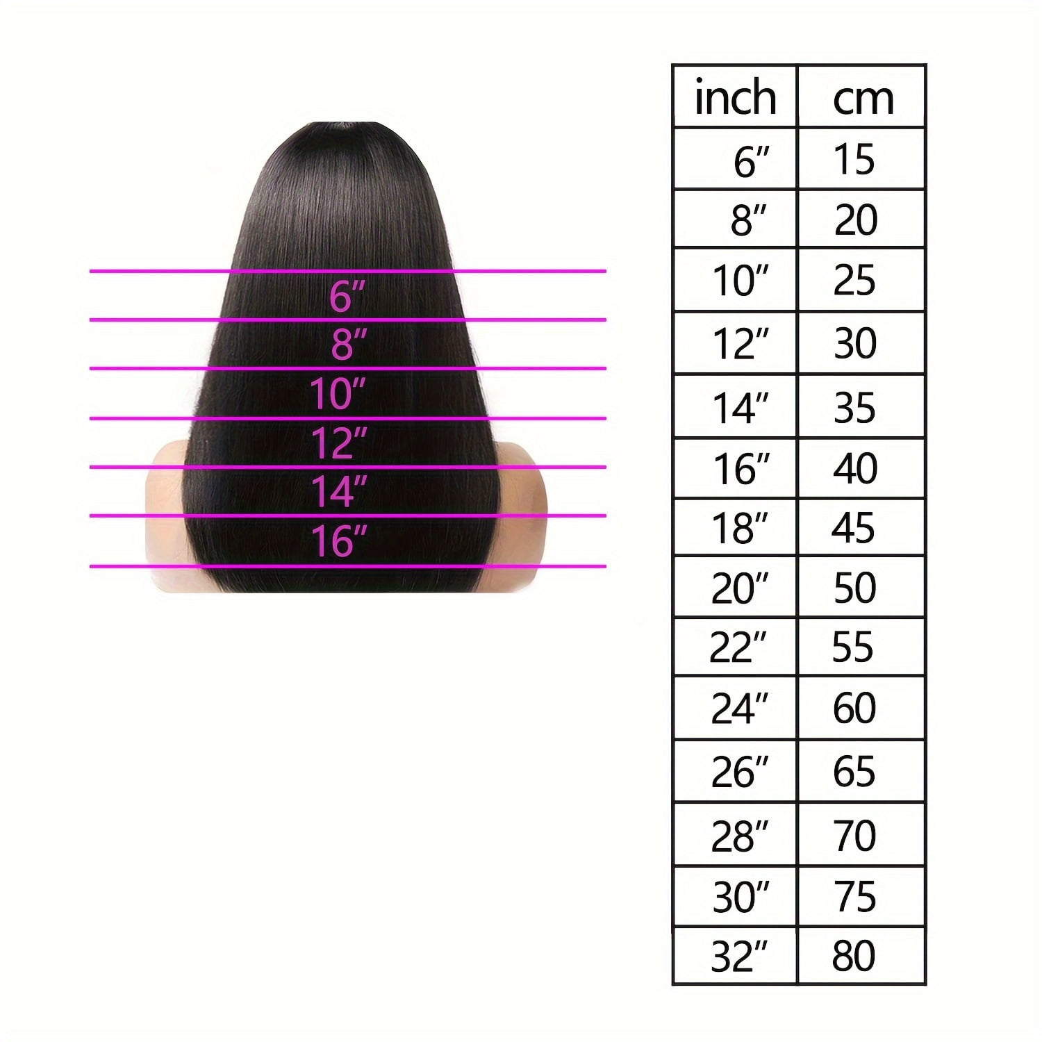 VECPIO Density Straight Bob Wig with Attached Hair Extensions - Rose ...