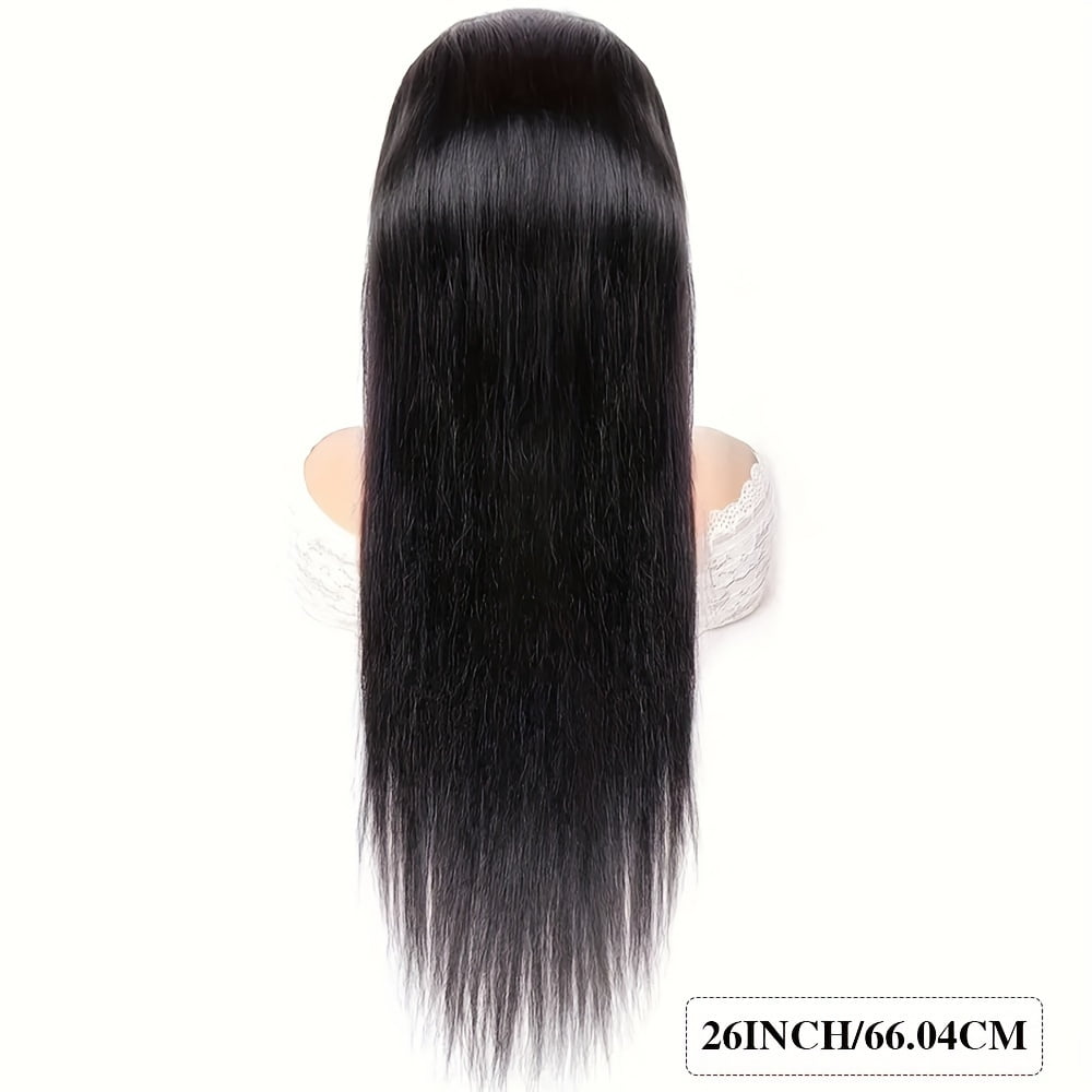VECPIO Glueless Wig Human Hair Ready To Wear Straight Human Hair Wigs ...