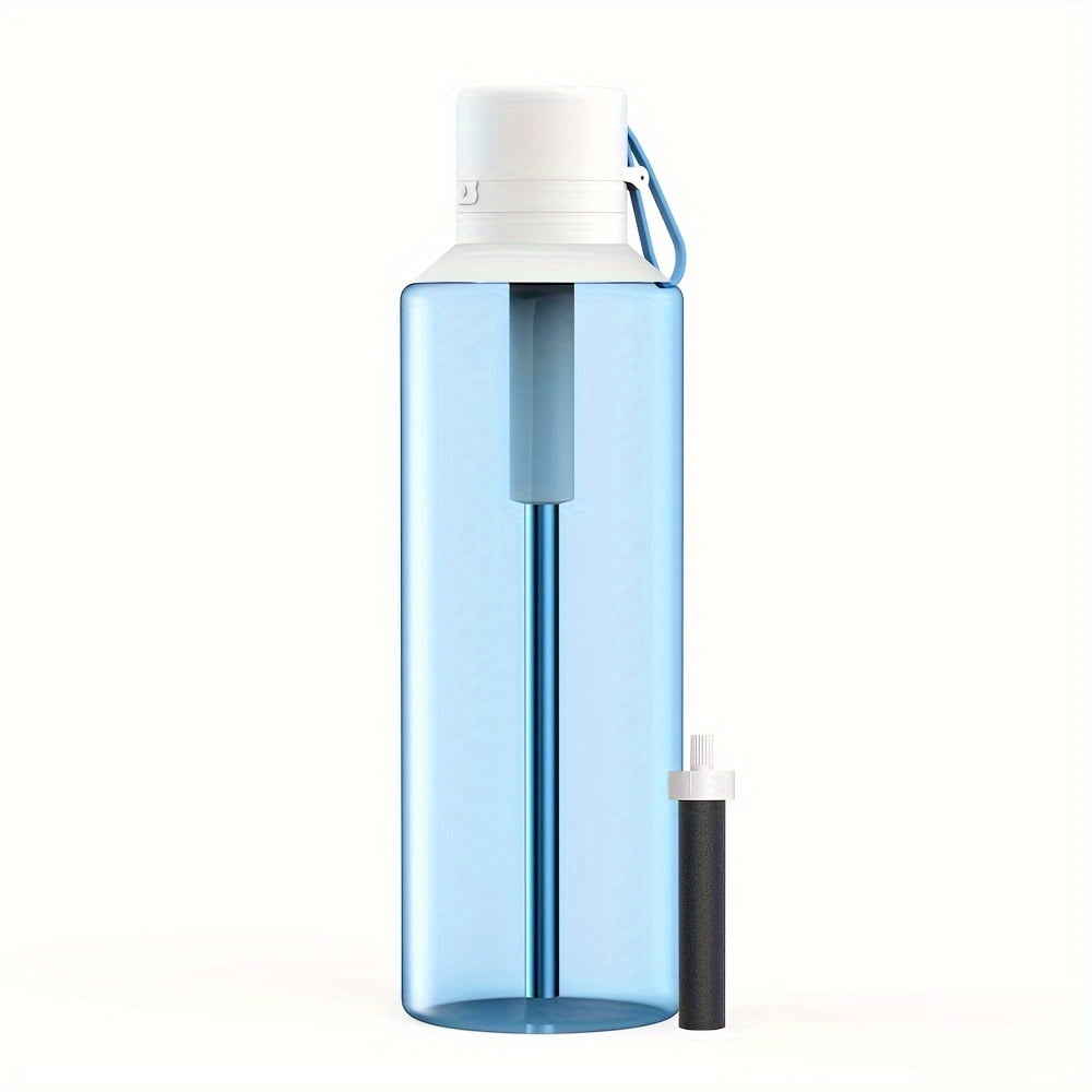 VECPIO PureFlow Water Filter Bottle - BPA-Free Rectangle-Shaped Filters ...