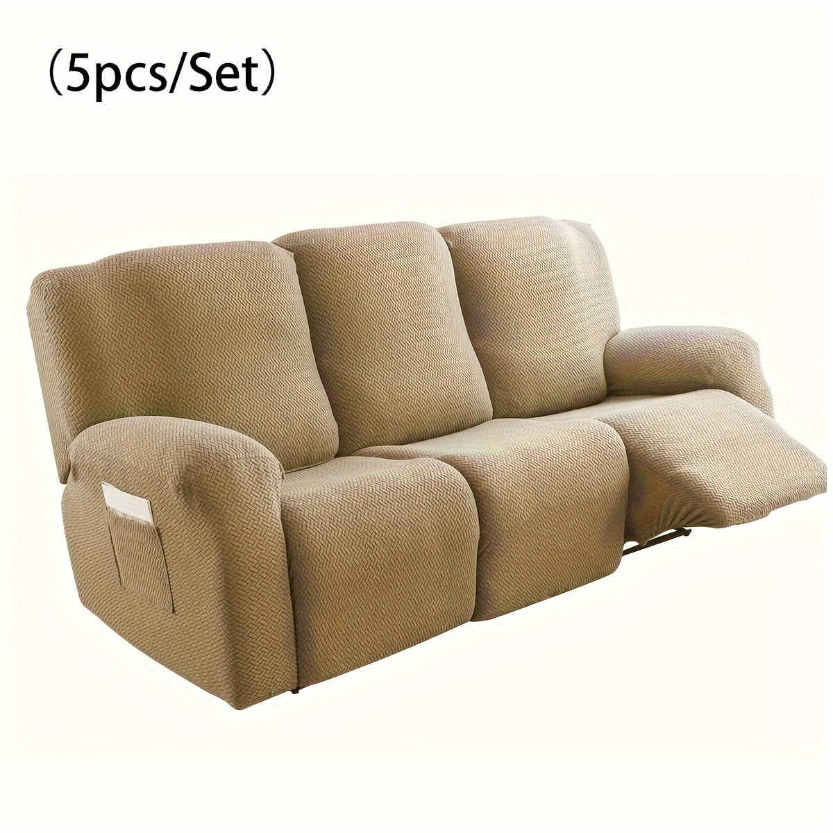 VECPIO Set of High-Quality Elastic and Stretchy Recliner Slipcovers ...