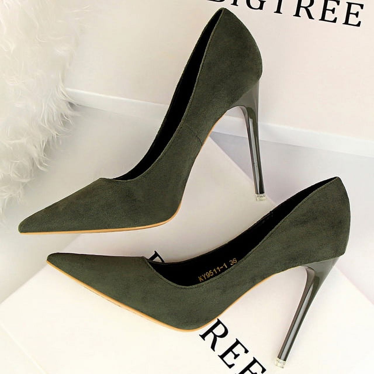 VECPIO Shoes Classic High Heels Woman Pumps Sexy Office Shoes Stiletto ...