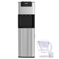 VECYS Self-cleaning Bottom Load 3 5 gal Water Dispenser with Pitcher ...