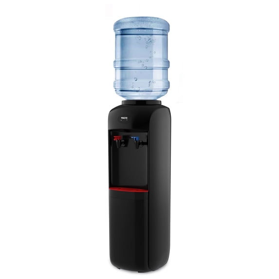 VECYS Water Cooler Dispenser, Hot/Cold, 3/5 Gallon, Child Safety Lock ...