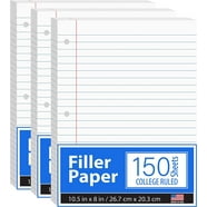 Sparco Notebook Filler Paper - Walmart.com