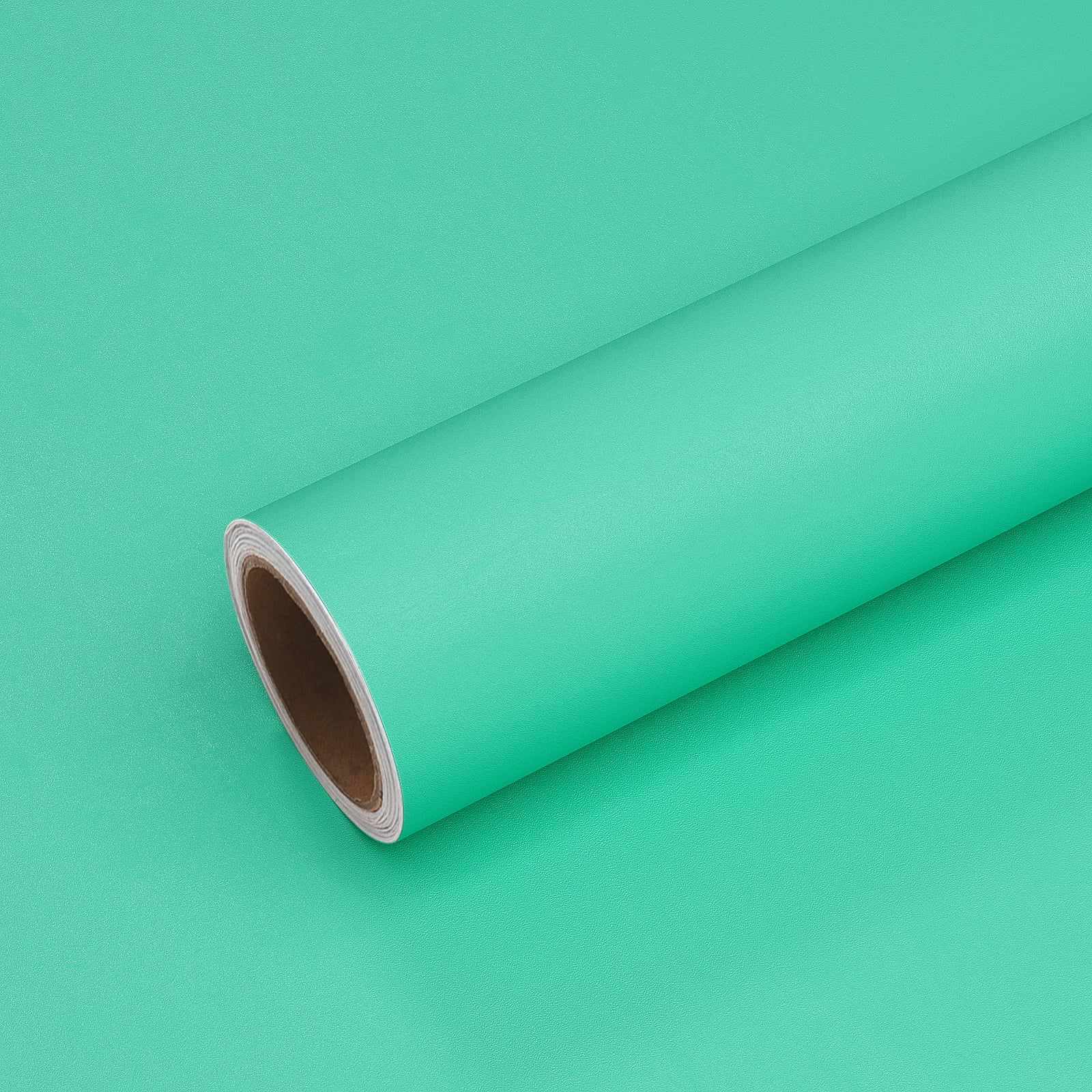 VEELIKE 15.7''x118'' Tiffany Green Wallpaper Peel and Stick Removable ...