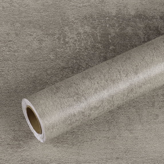 VEELIKE Brown Concrete Peel and Stick Wallpaper for Countertops ...
