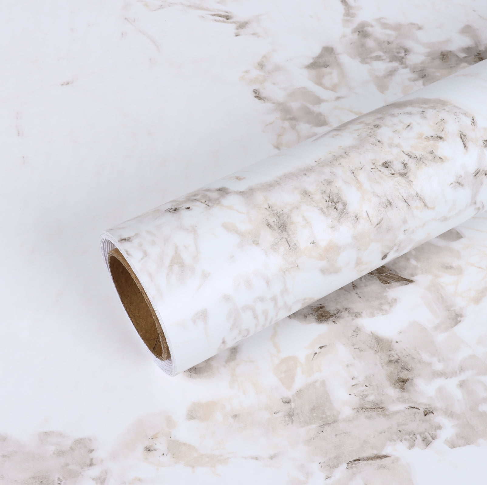 VEELIKE Onyx White Marble Contact Paper for Countertops Waterproof Peel ...