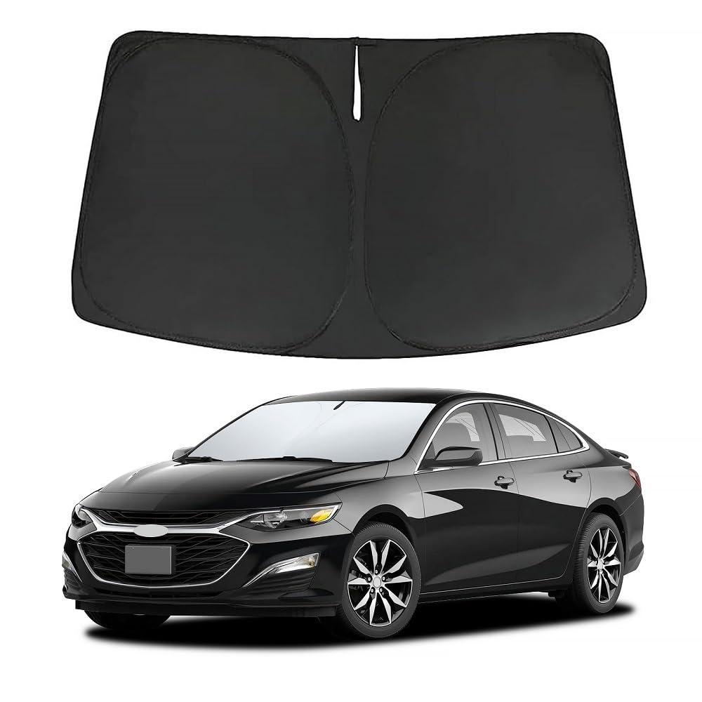 VEENJOY Front Windshield Sun Shade Compatible with Chevrolet Malibu ...