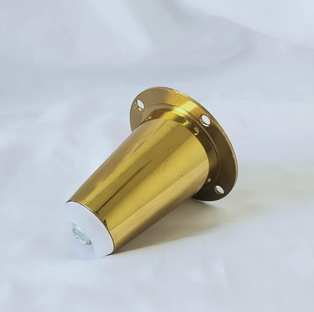 VEEOMI SS Cone Sofa Legs 6 Heavy Duty Stainless Steel 6 inch for ...