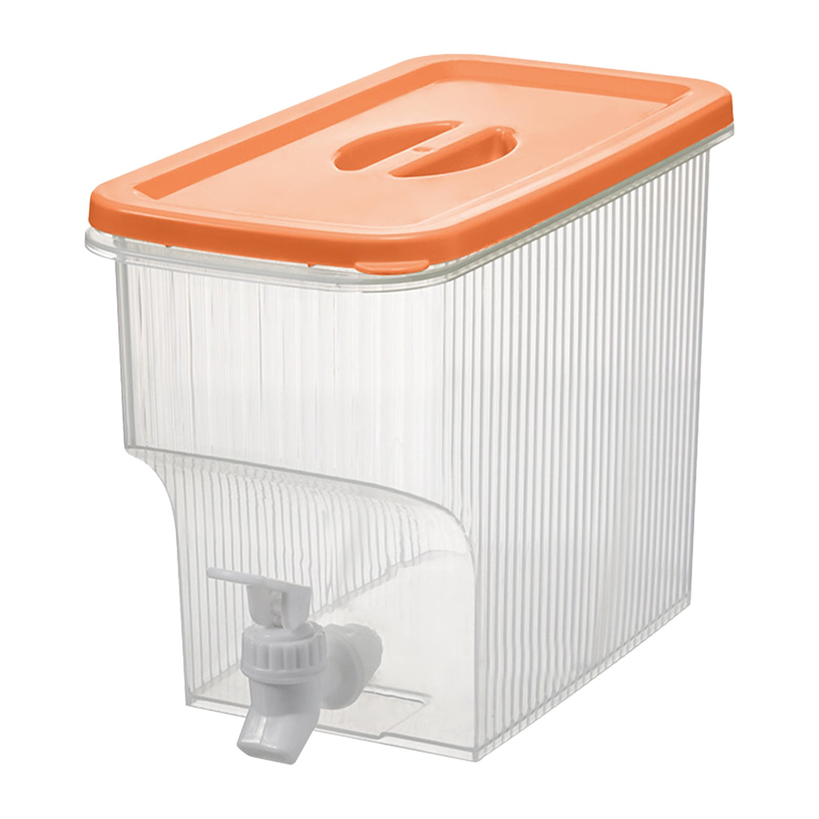 VEFSU 1 Gallon - Plastic Lemonade Drink Dispenser for Fridge, Liquid ...