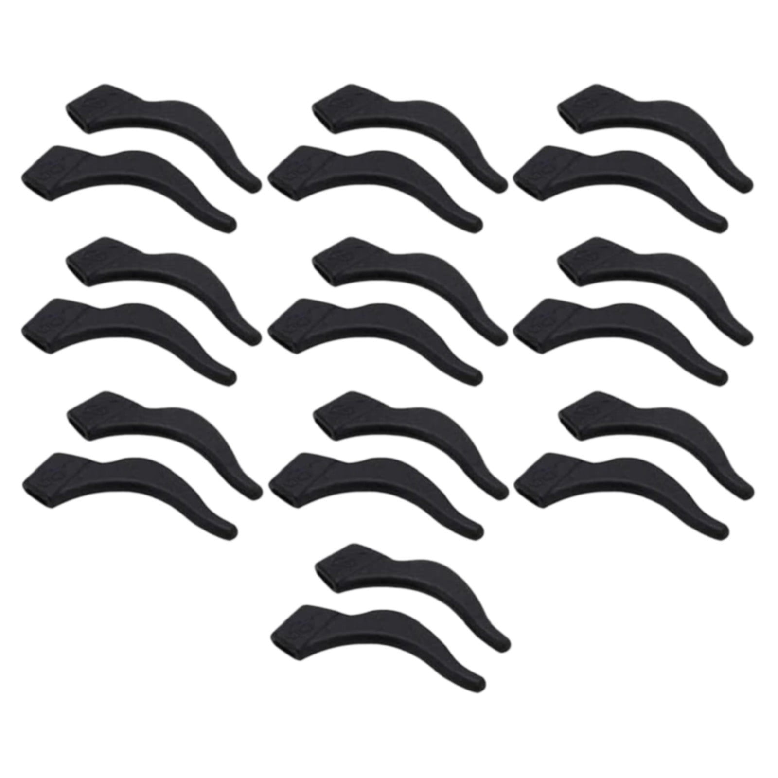 VEFSU 10Pairs Glasses Anti Slip Silicone Ear Clip,Sports Eyeglass Ear ...