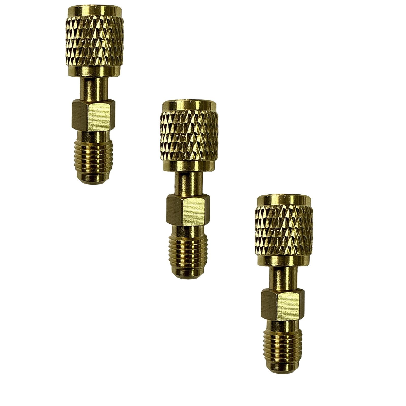 VEFSU 3 Pcs Mini Split Adapter, Refrigerant Brass Adapter, Mini Split ...