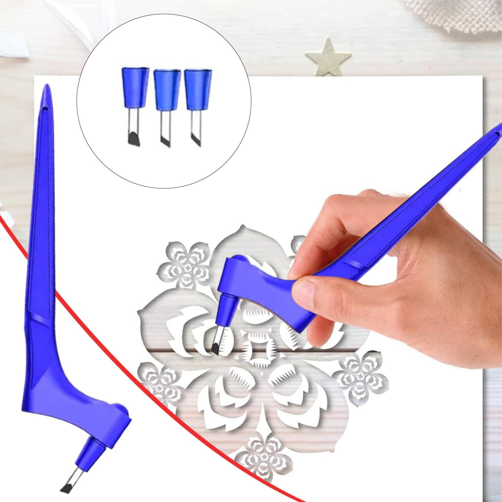 VEFSU 360° Rotating Craft Cutter – Stainless Steel Blade, Angled Tips ...