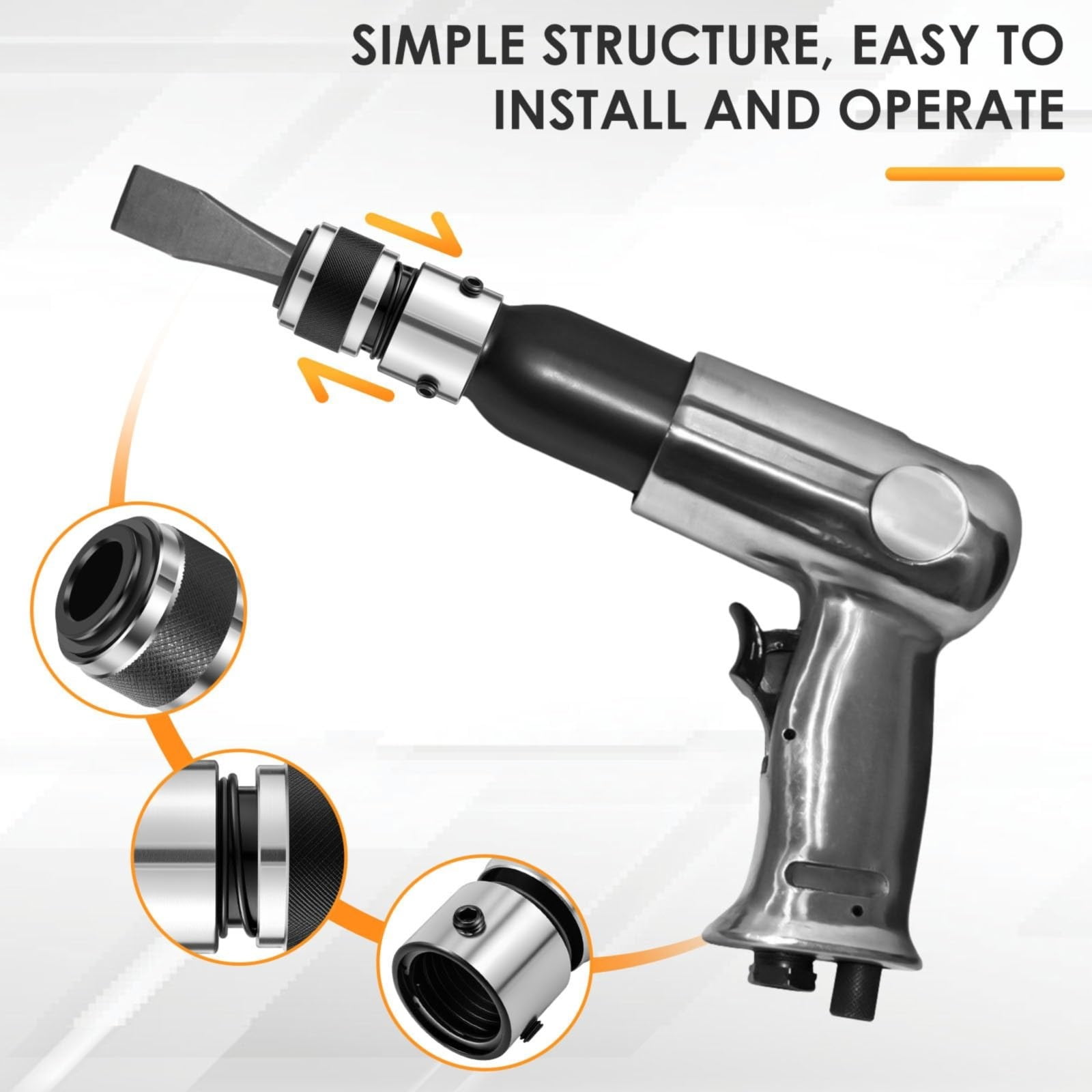 VEFSU Air Hammer Quick Change 1PCS Air Hammer Suitable for Various ...