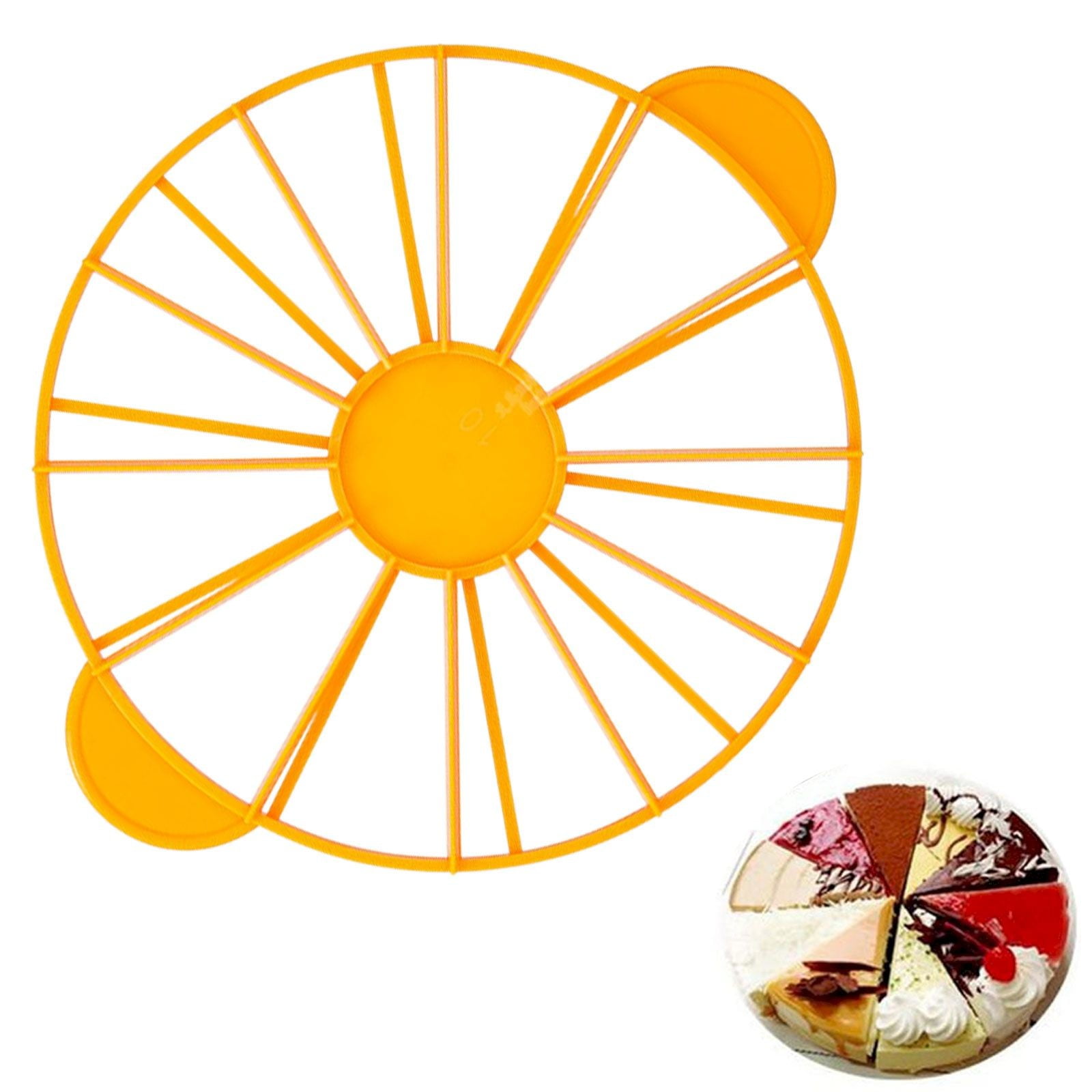 VEFSU Cake Portion Marker – 10/12-Piece Equal Slicer, Perfect for Cakes ...