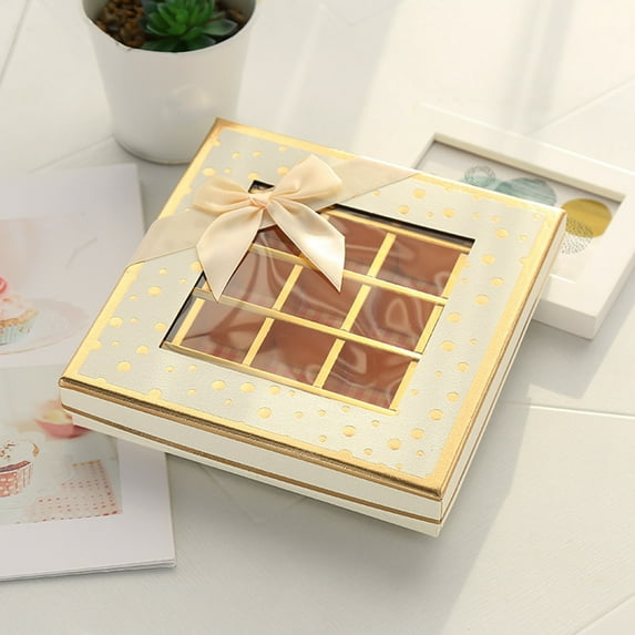 VEFSU Dadiy 25 Grids Gift Candy Box Valentine'S Day Chocolate Display ...