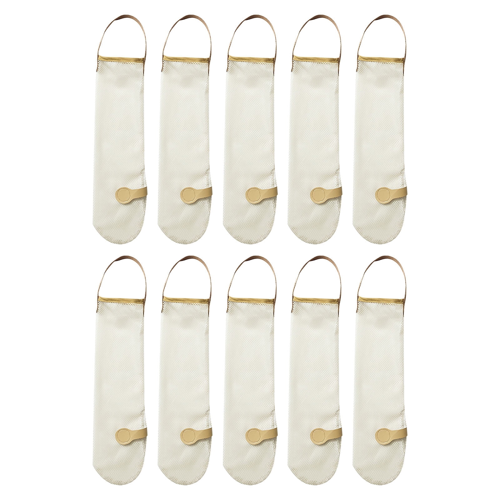 VEFSU Long and Large Reusable Hanging Mesh Storage Bags – Onion, Garlic ...