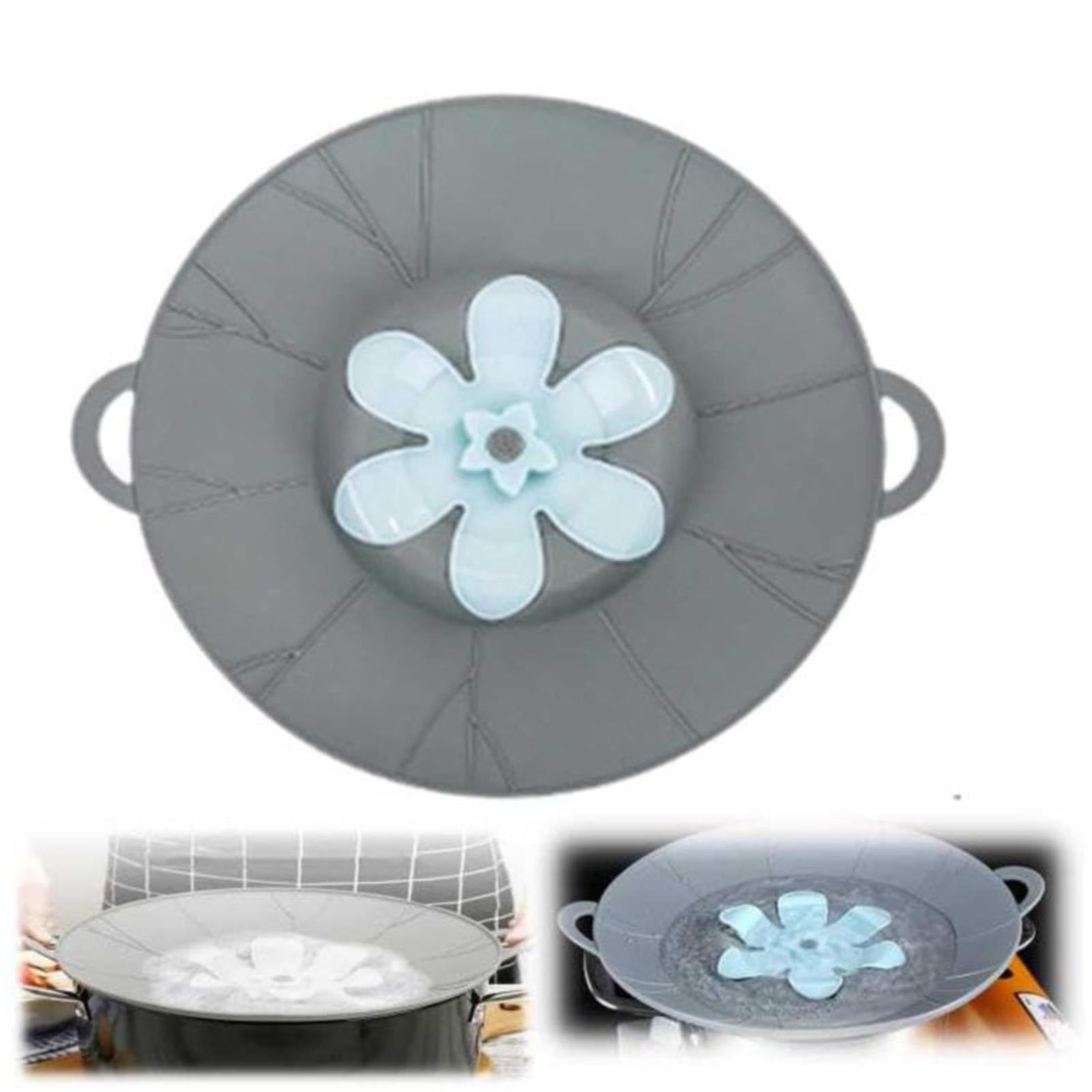 VEFSU Multi-Function Silicone Spill Stopper Lid – Overflow Preventer ...