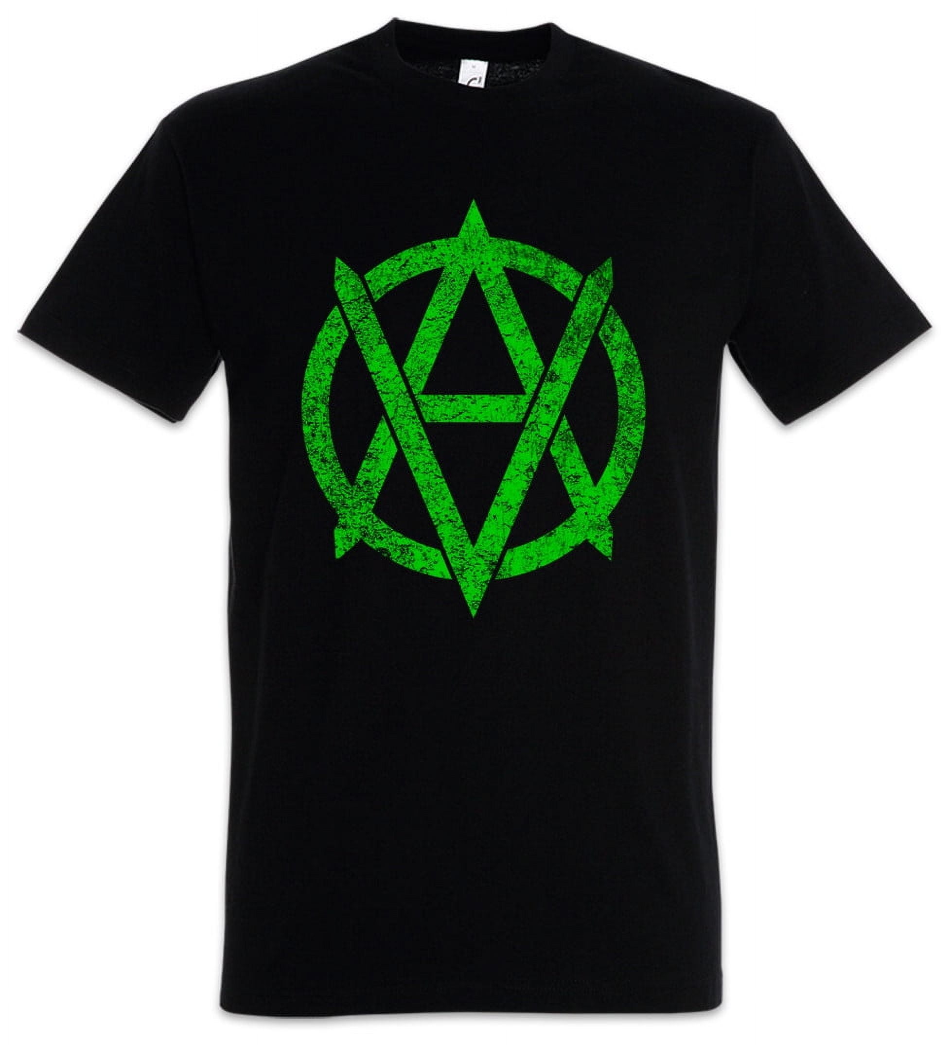 VEGANANARCHISM SYMBOL T-SHIRT Vegan Anarchy Logo Punk Veganer ...