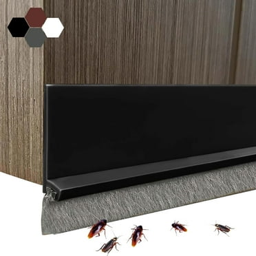 Adhesive Under Door Sweep Weather Stripping Soundproof Rubber Bottom ...