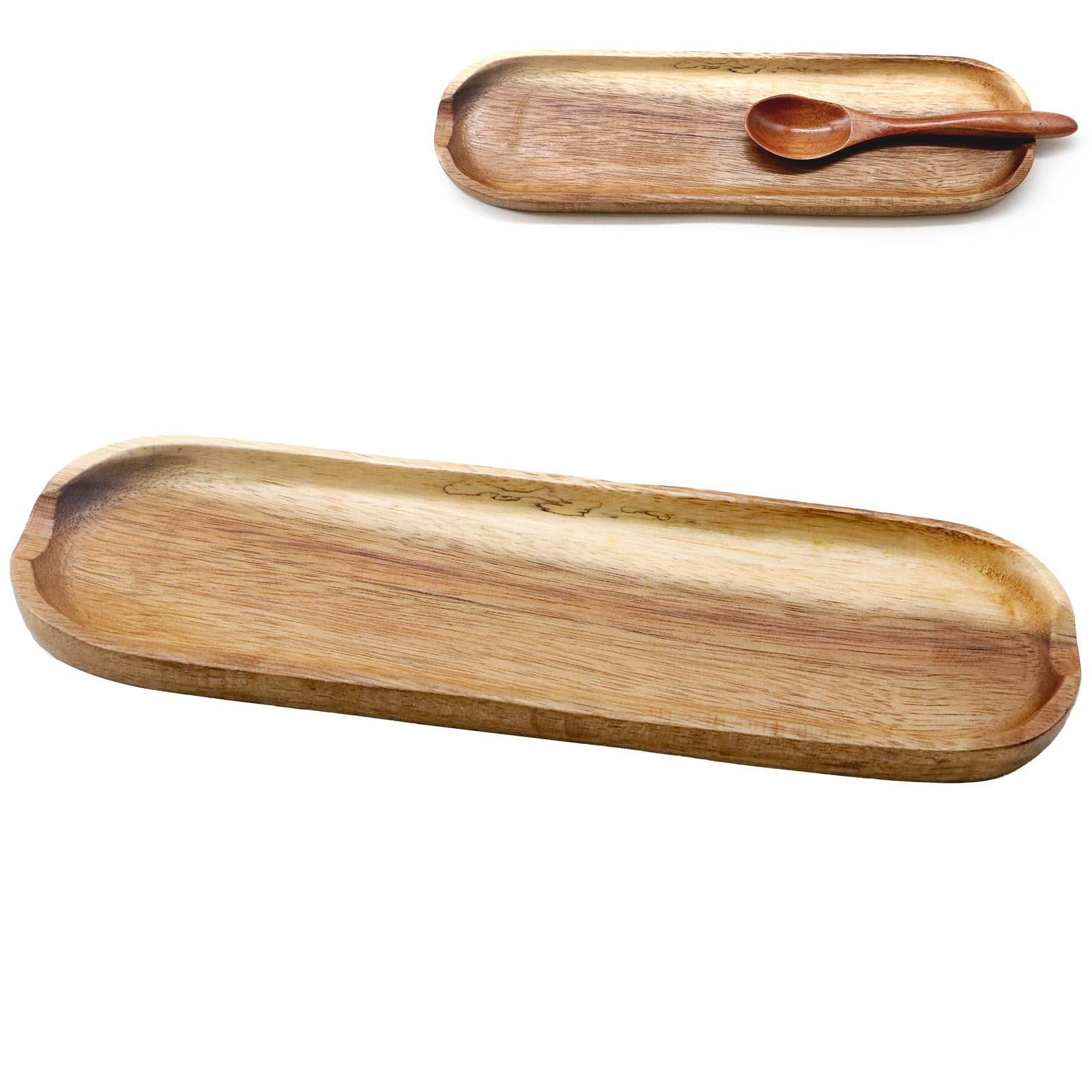 VEGCOO Spoon Rest, Kitchen Utensil Rest, Wooden Kitchen Utensils ...