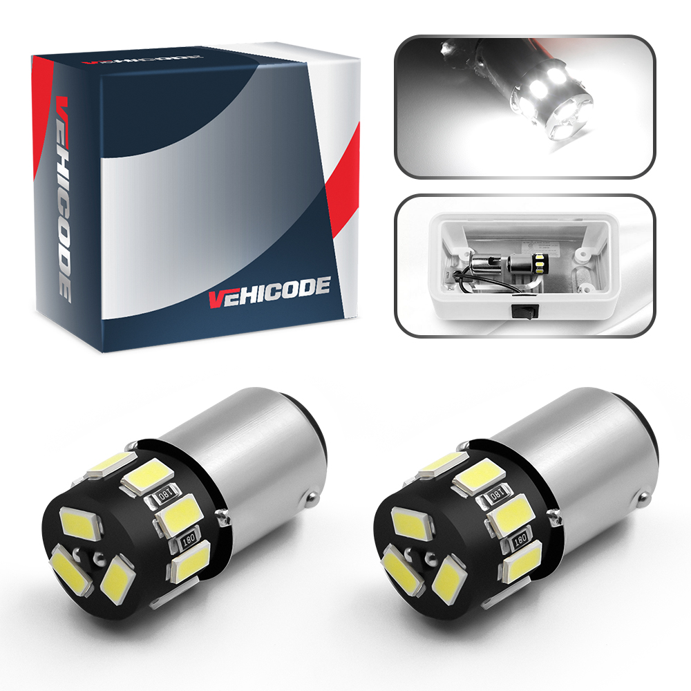VEHICODE 1076 1142 LED Bulb for RV Interior Bright White 1004 90 12V ...