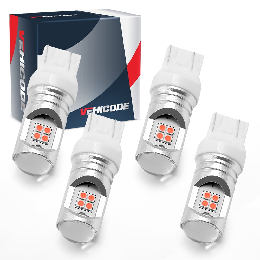 VEHICODE 7440 7443 7443R LED Bulb Red 7440A 7440NA 7441 7444 WY21W W21 ...