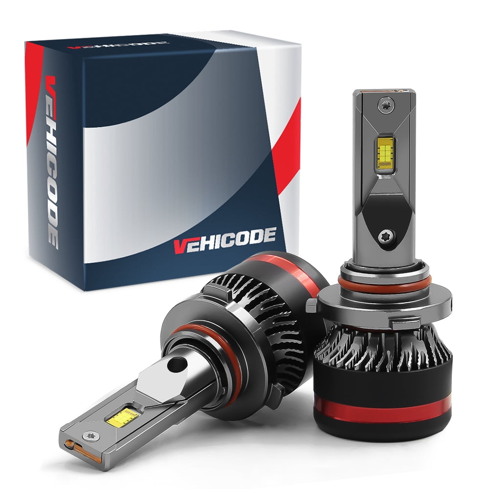 VEHICODE 9005 HB3 LED Headlight Bulb CANBus Error Free High Low Beam ...