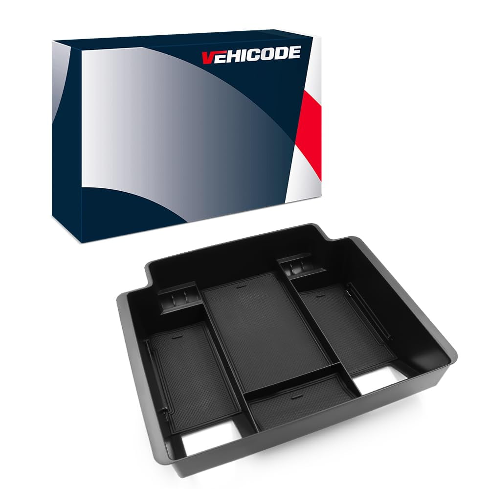 VEHICODE Center Console Organizer Tray Truck Accessories Compatible ...
