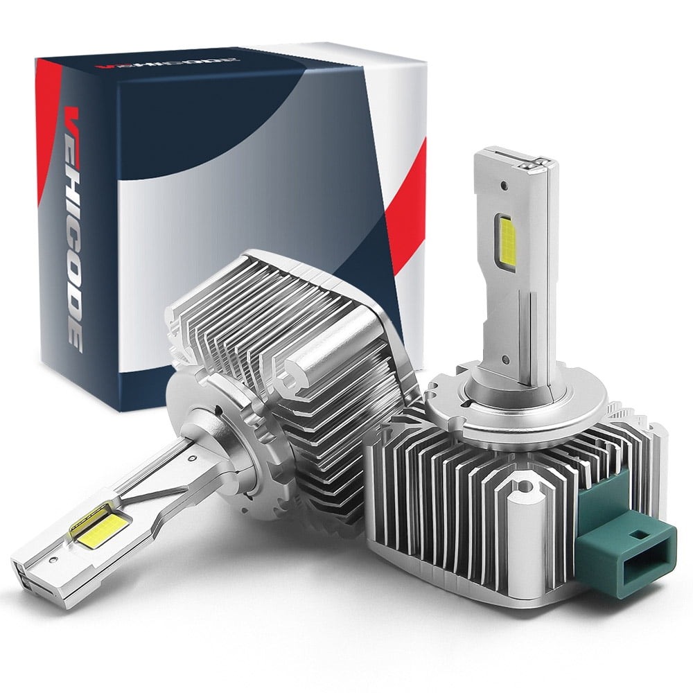 VEHICODE D3S Car Auto LED Headlight Bulb 35W 6000K White Low/High Beam ...