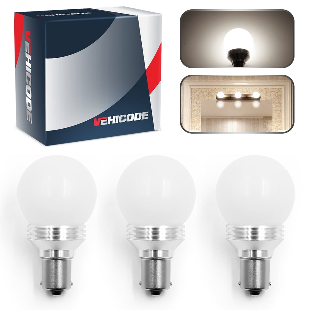 VEHICODE LED Bulb Energy Saving Automotive Sun Visors, Natural White ...