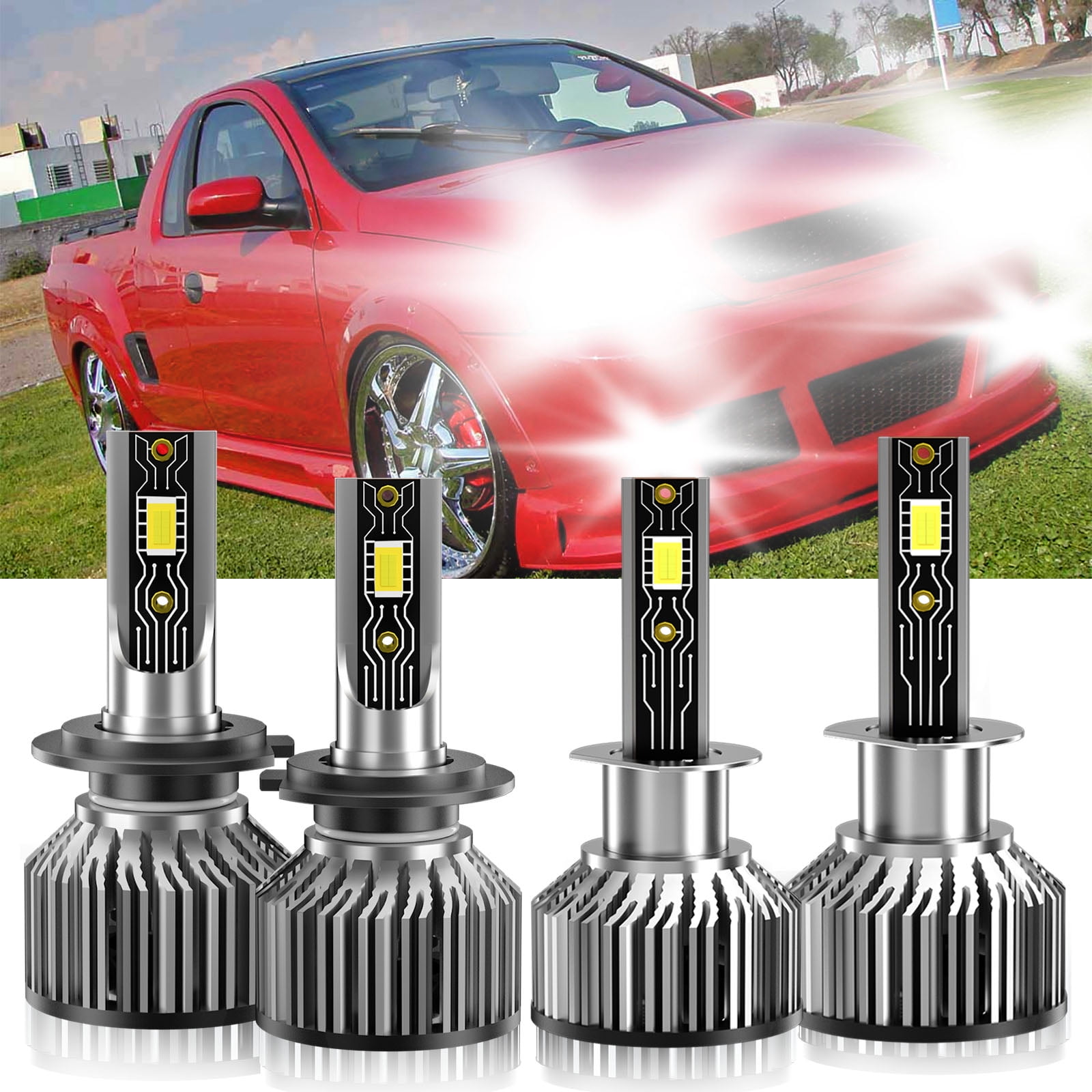 VEHIFOMO Compatible for Chevrolet Tornado 2014-2019 4X H1 H7 LED ...