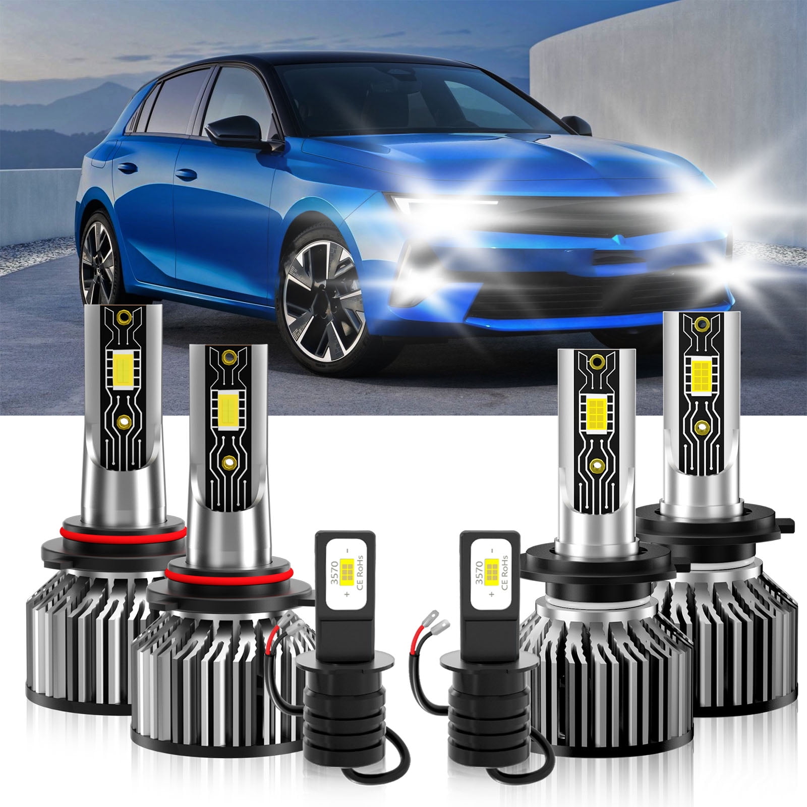 Opel Astra Headlights