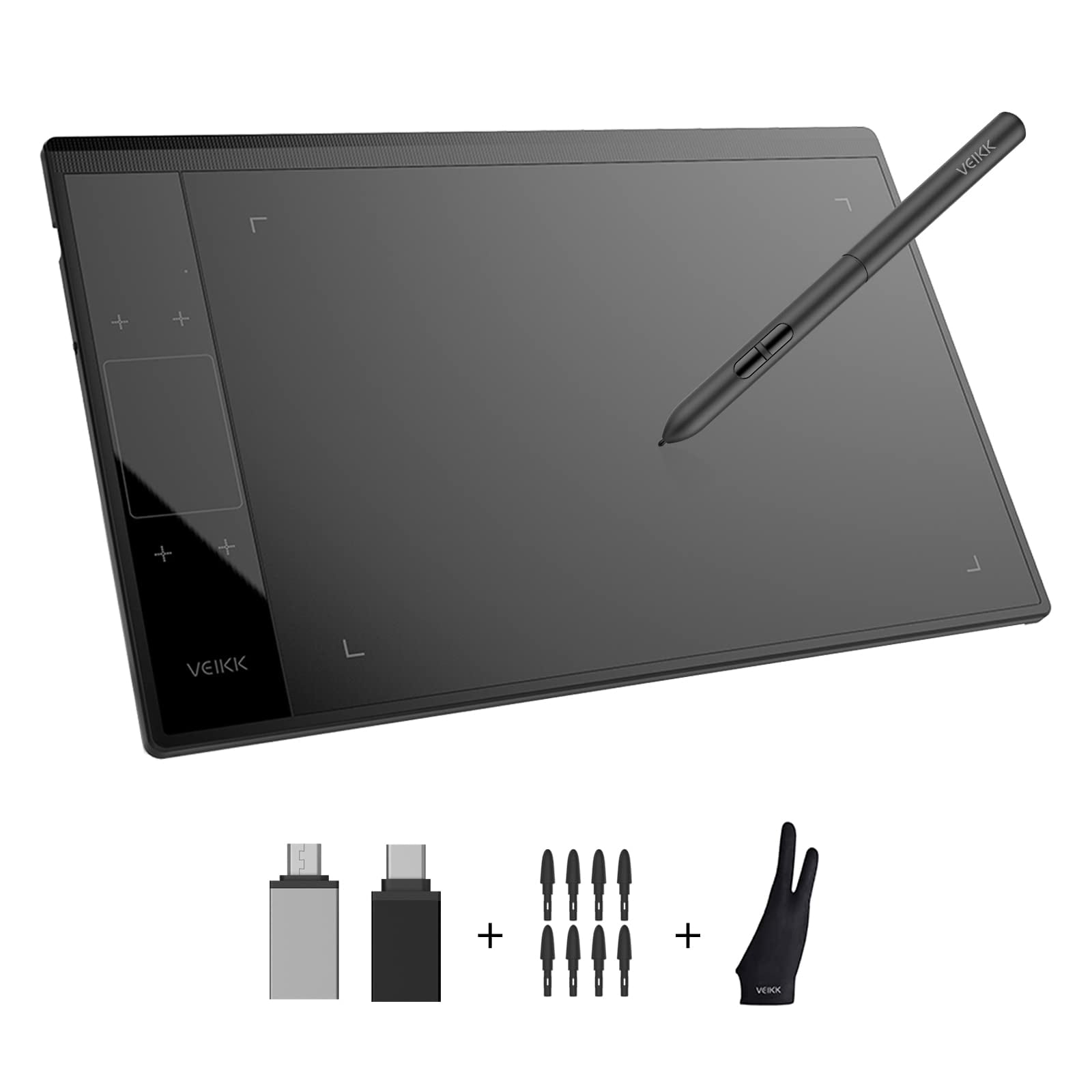 VEIKK A30 10x6' Digital ArtPad: Graphic Tablet For Art, Online Work ...