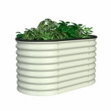 VEIKOUS 24"H Metal Garden Bed, Many-in-1 Modular Galvanized Planter Box ...