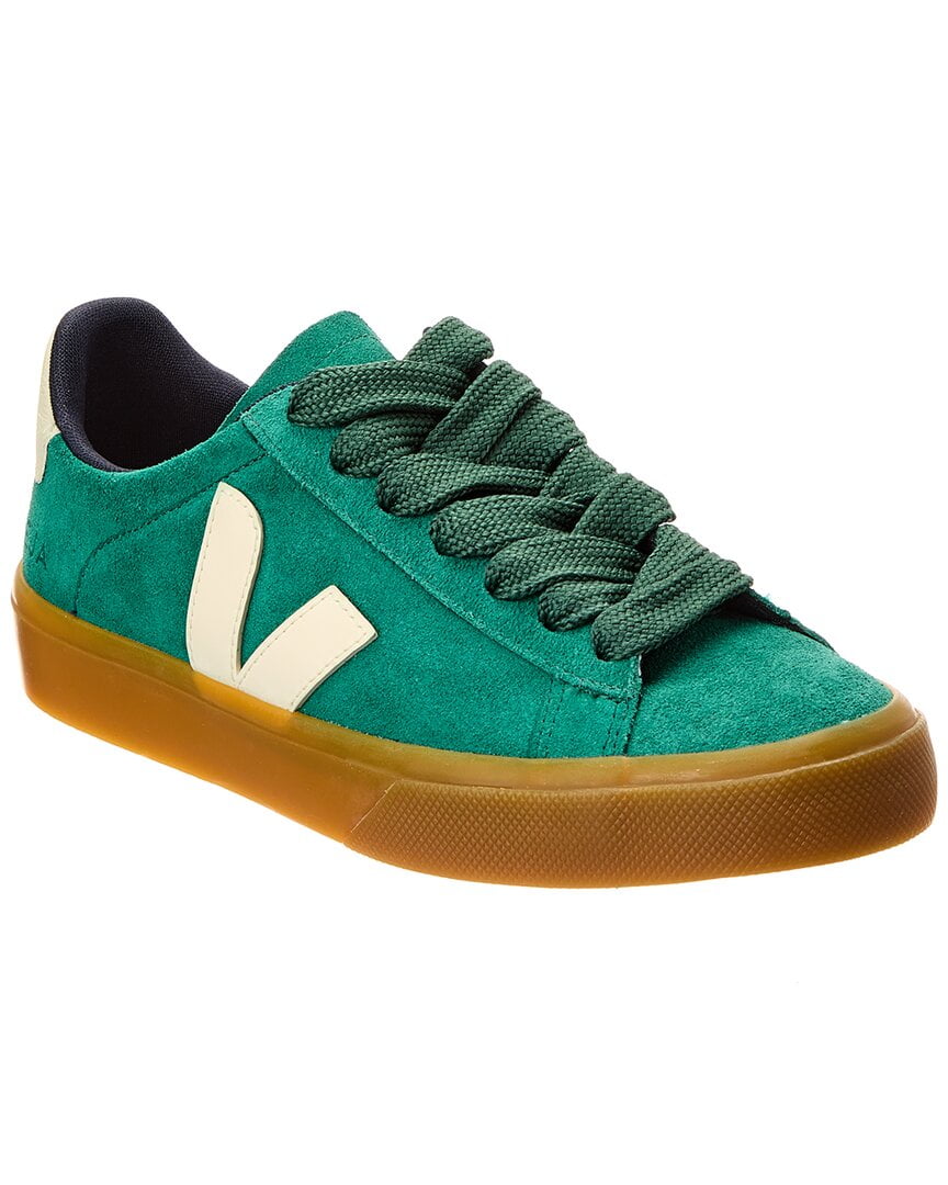 VEJA Campo Suede Sneaker, 36, Green - Walmart.com