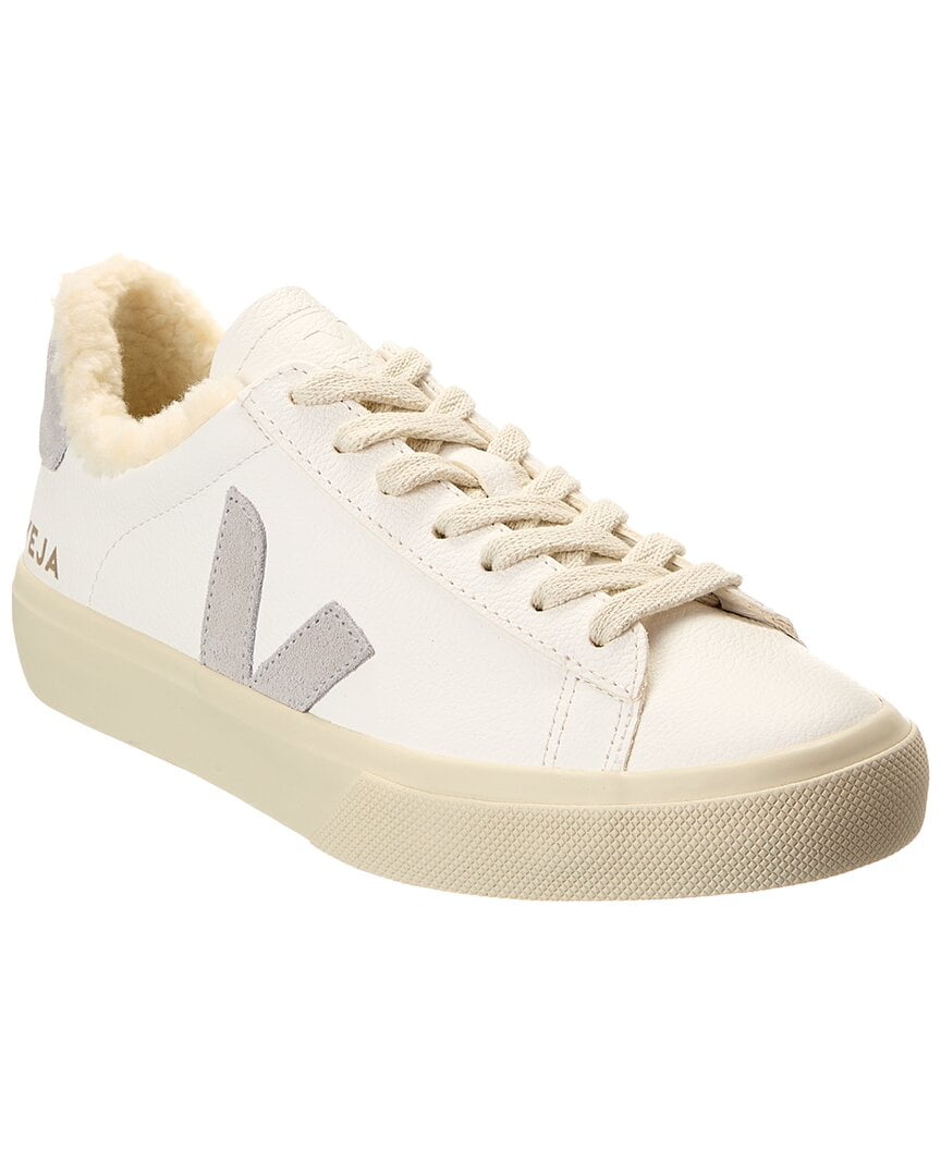 VEJA Campo Winter Leather Sneaker, 40, White - Walmart.com