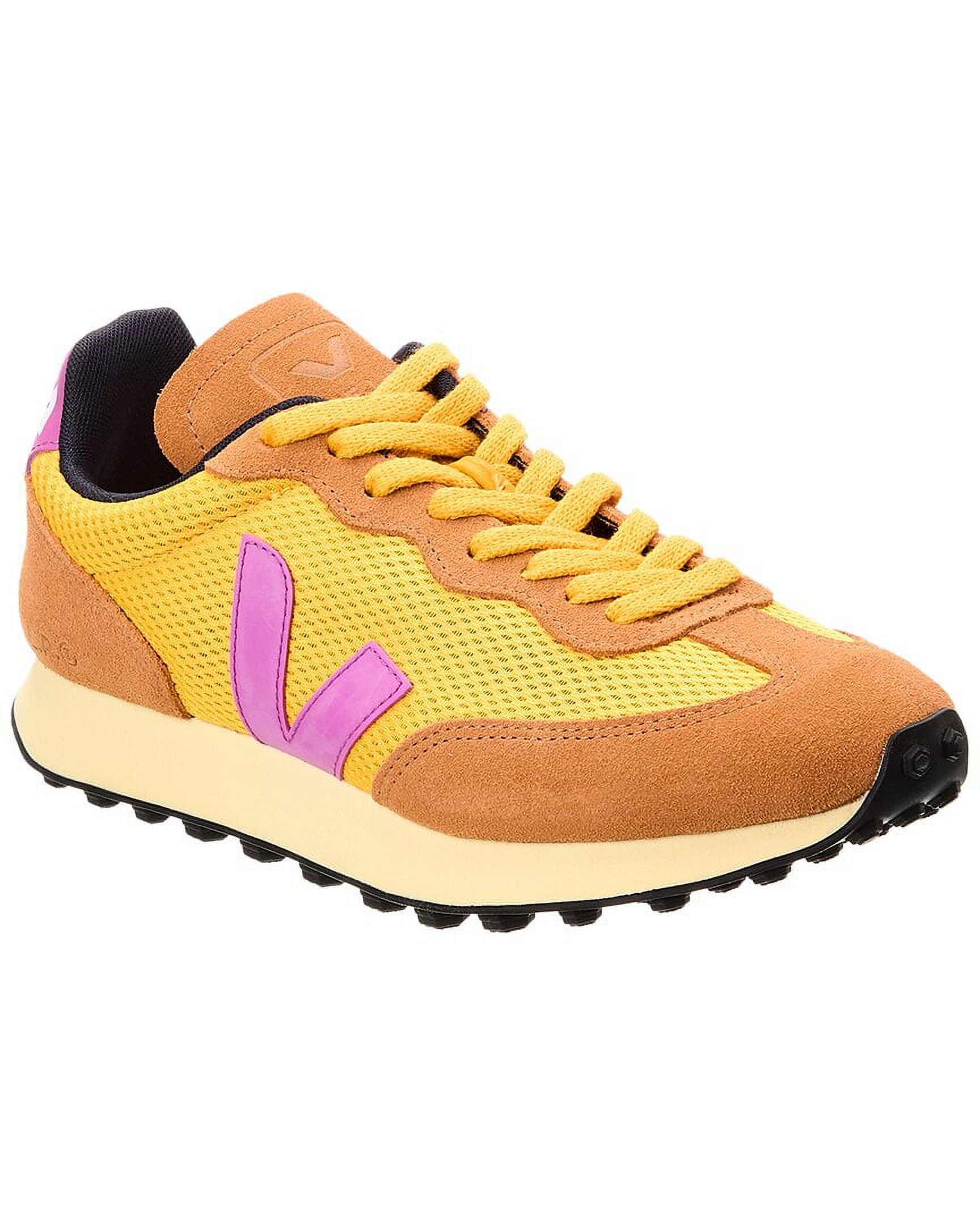 VEJA Rio Branco Alveomesh & Suede Sneaker, 39, Yellow - Walmart.com