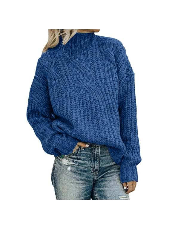 What's Next Women's Plus Waffle Knit V Neck Sweater, Lightweight, Sizes ...