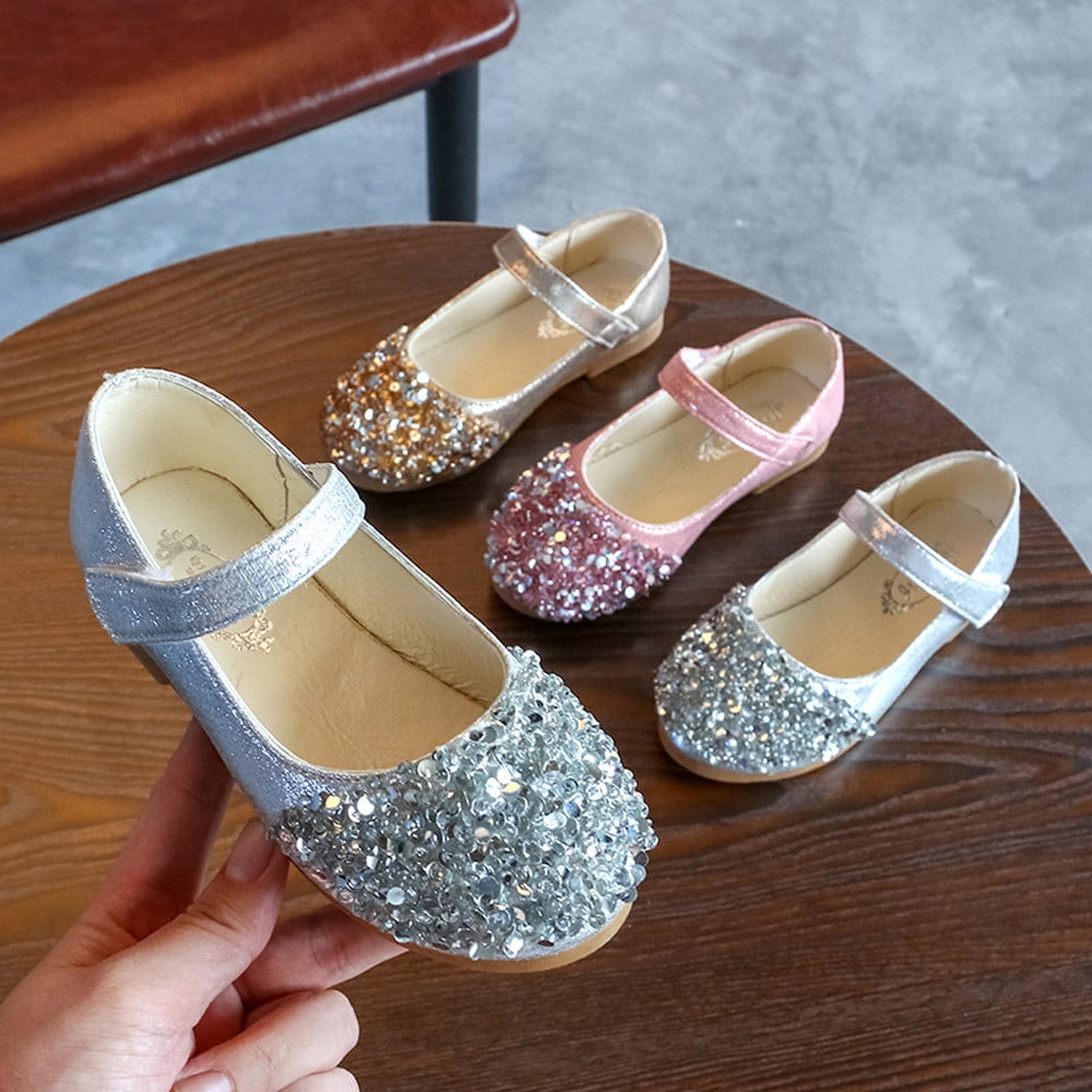 VEKDONE Clearance Toddler Little Girl Mary Jane Dress Shoes Ballet ...