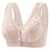 VEKDONE Daisy Bras for Women 2026 Open Closure Plus Size Push Up Bra ...