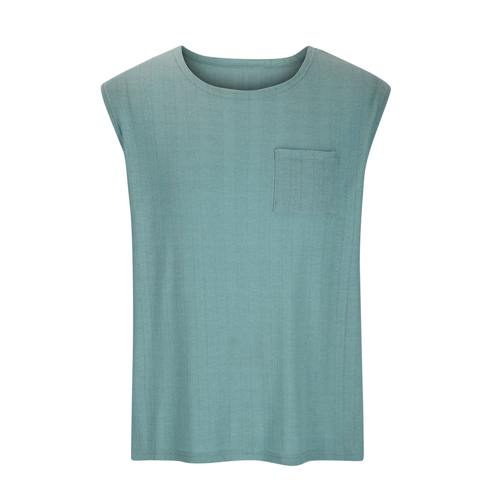 VEKDONE Knit Cotton Tank Tops for Men Big and Tall Workout Muscle Tank ...